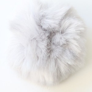 Napkin Rings, Napkin Holders, Mink Fur Napkin Rings, Light Gray, NEW ...