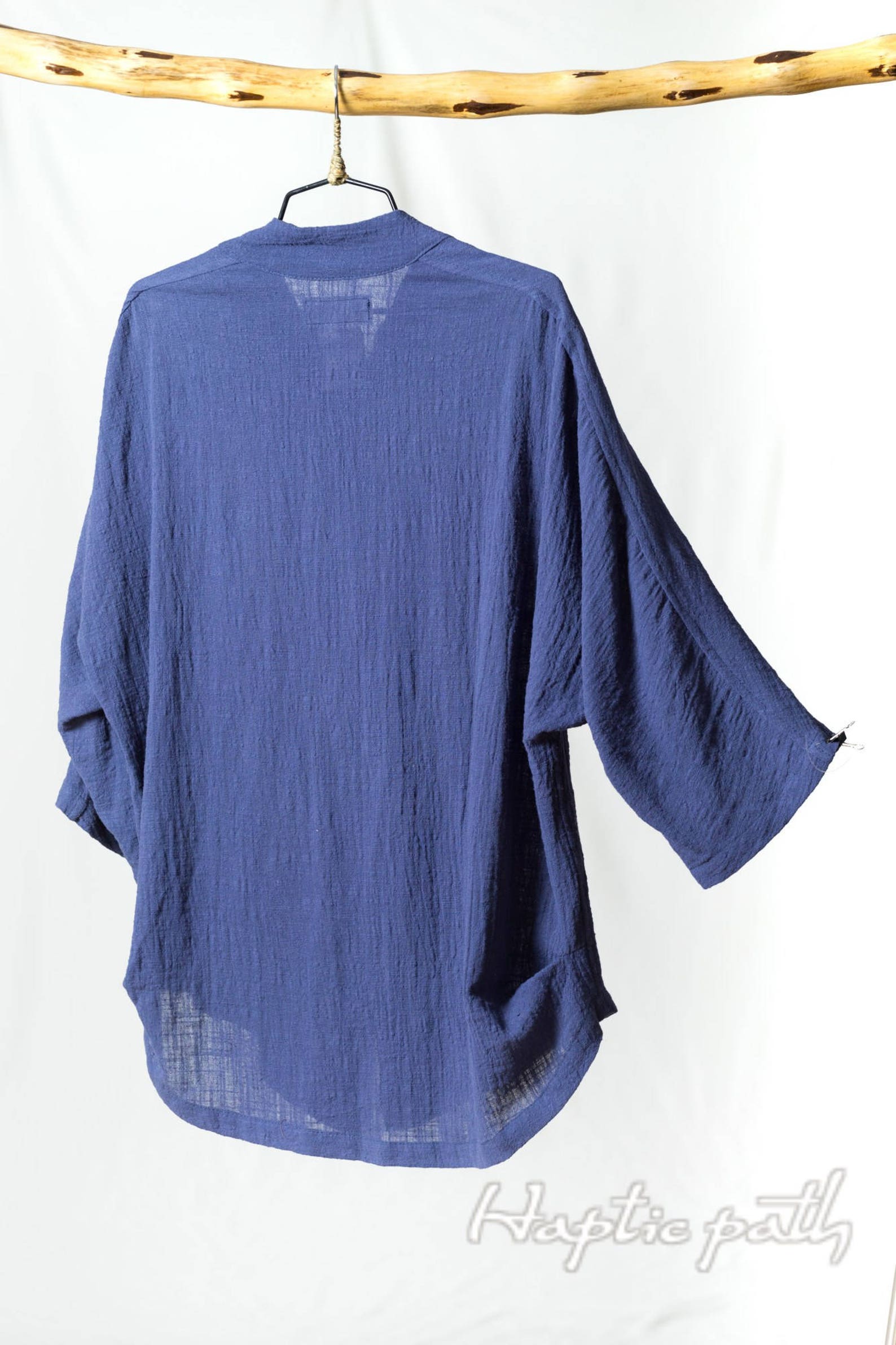 Custom Made Soft Blue Shirt With Buttons Ethical - Etsy