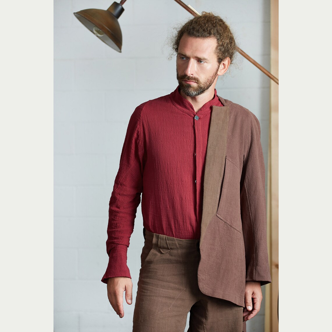 Hemp Jacket Custom Summer Jacket Ethical Clothing by Haptic Path - Etsy