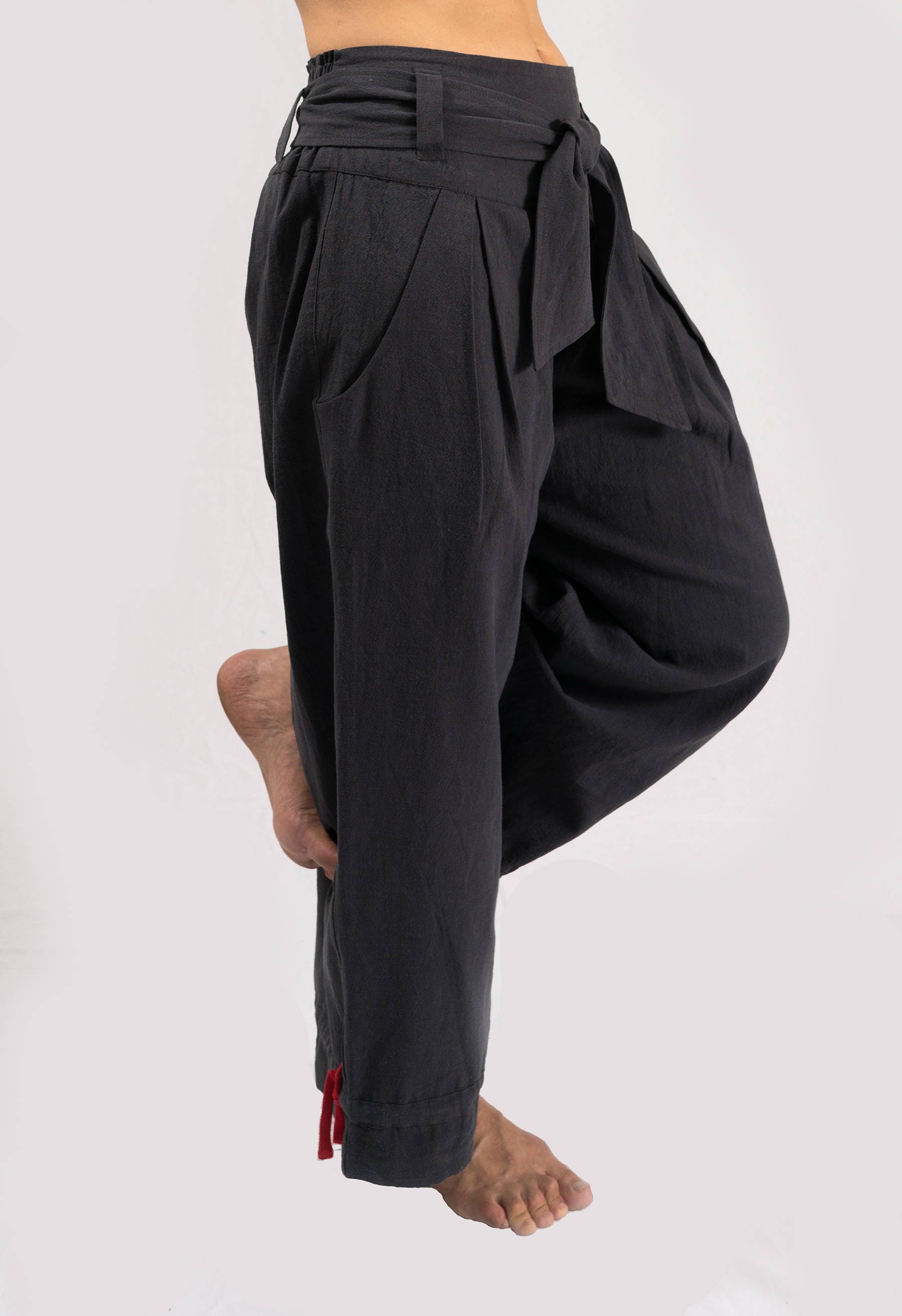 Custom Made Wide Comfy Trousers | Comfortable Baggy Harem Pants With an ...