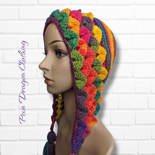 Dragon Scale Hood Pattern Crochet - Etsy
