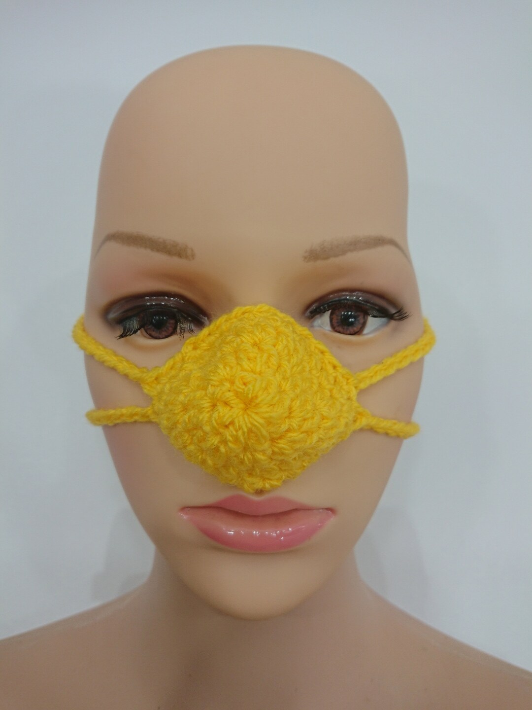 Nose Warmer, Crochet Nose Warmer Size Large, Nose Mitten, Nose Warmer ...