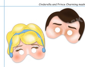 Cinderella mask | Etsy