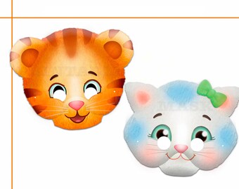 Daniel tiger mask | Etsy