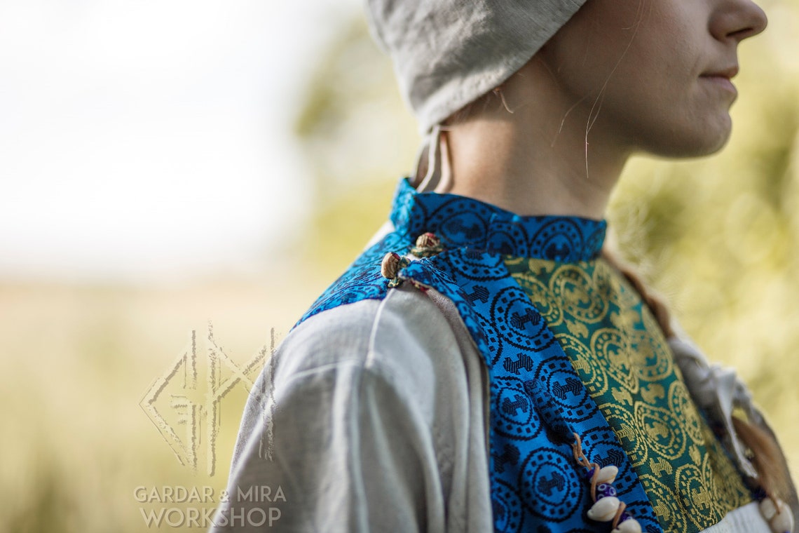 Moshchevaya Balka Dress, Alanian Dress, Alans, Linen Underdress - Etsy