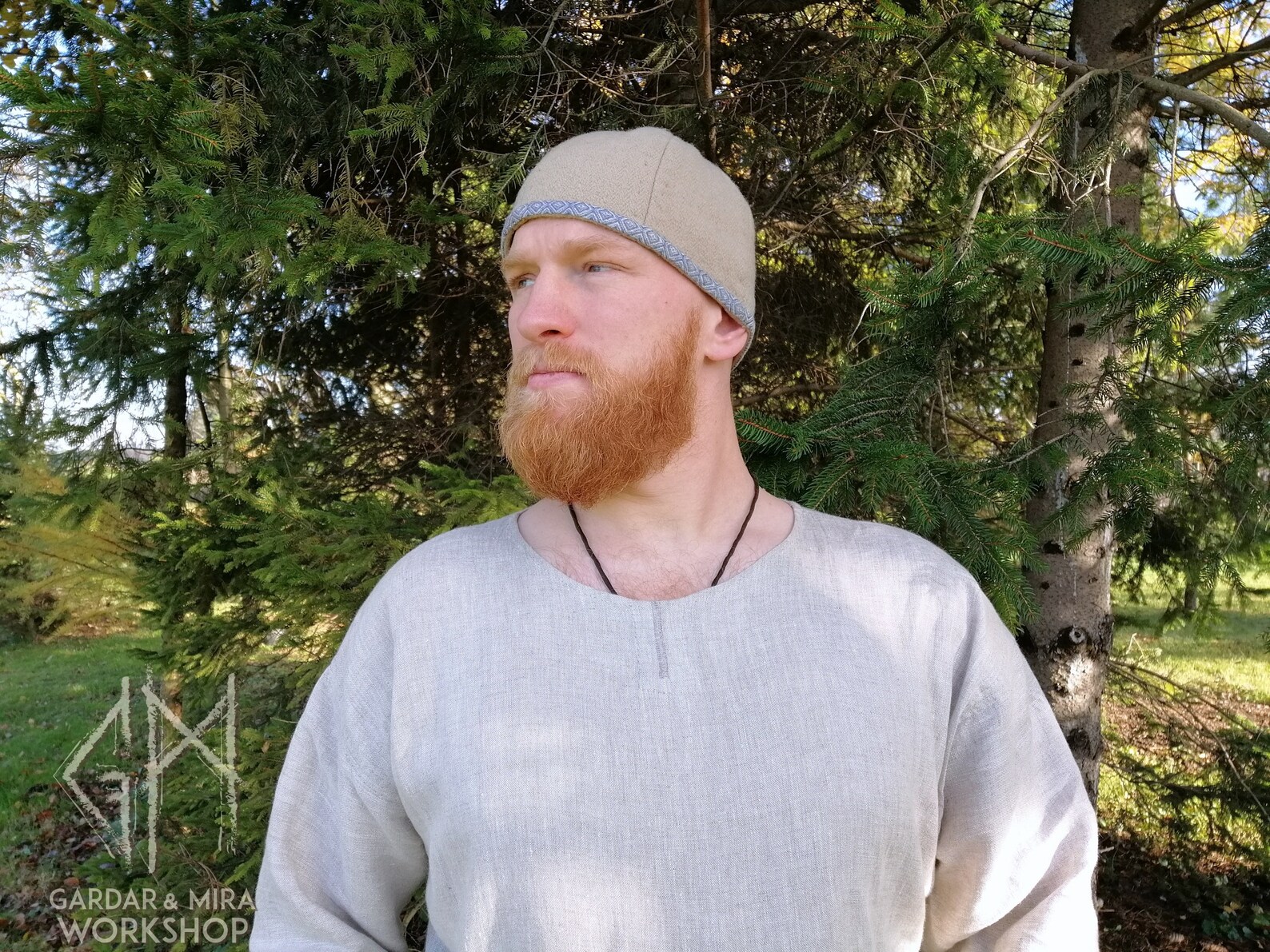 Viking Linen Shirt Viking Linen Tunic Reenactment Viking | Etsy