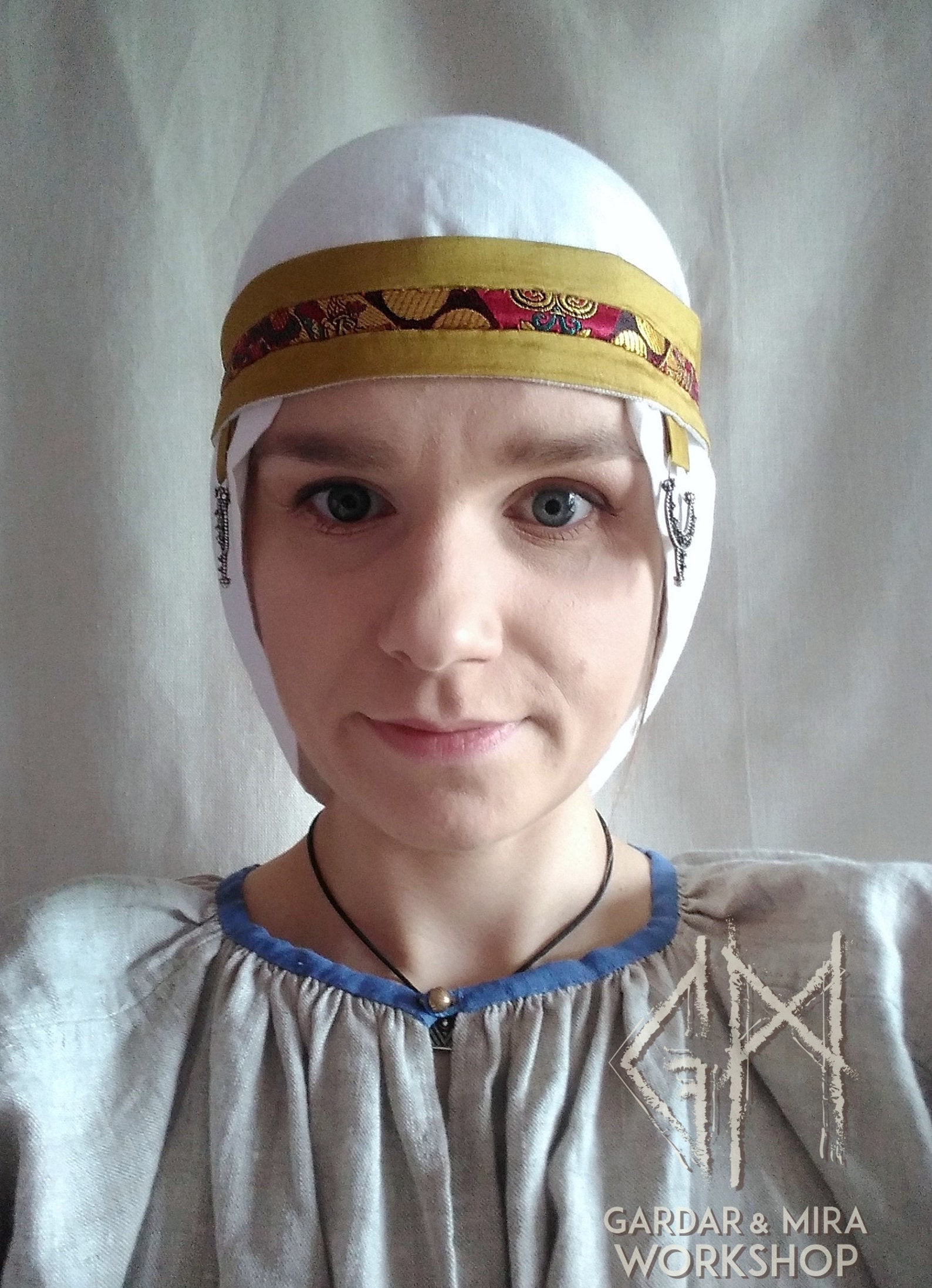 Rus Slavic Silk Headband Early Medieval Reenactment - Etsy
