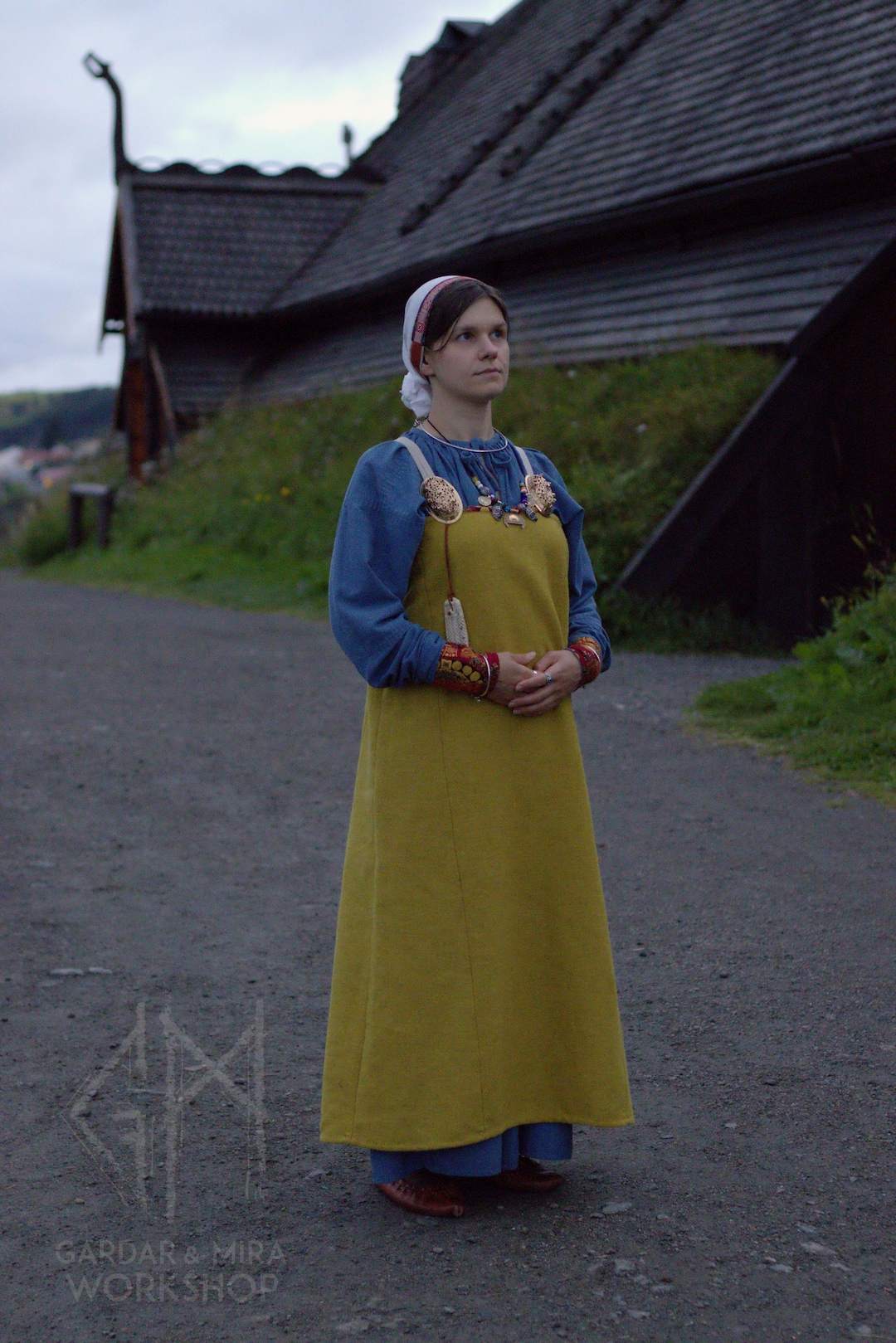 Woolen Viking Apron Dress, Smokkr - Etsy