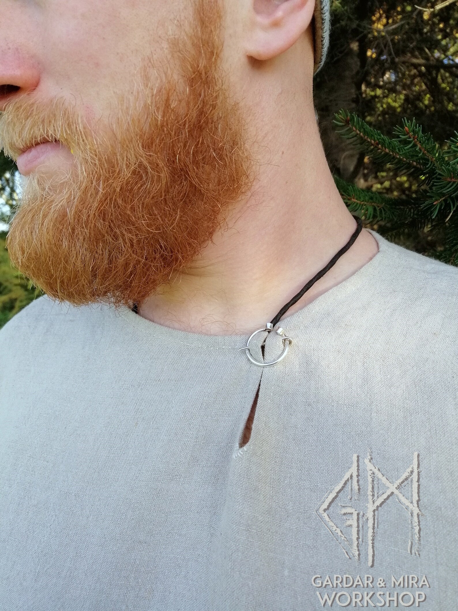 Viking Linen Shirt Viking Linen Tunic Reenactment Viking | Etsy