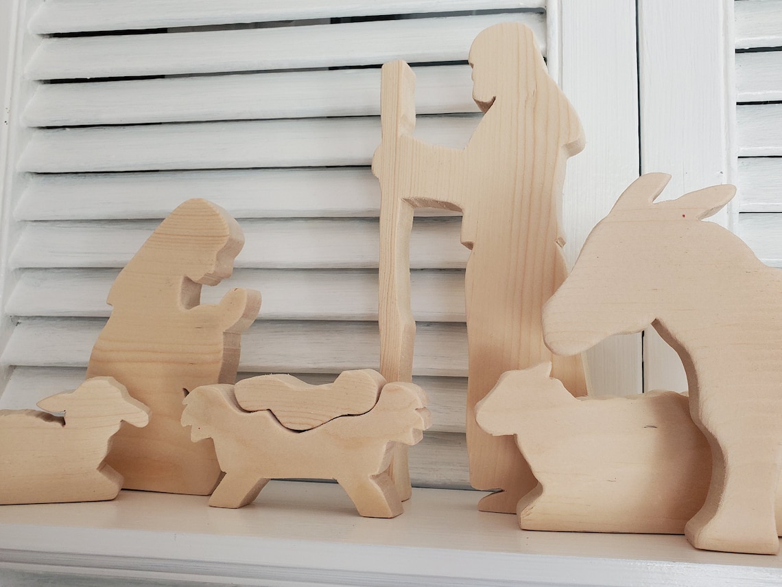 13pc Nativity Scene PDF Pattern UPDATED - Etsy