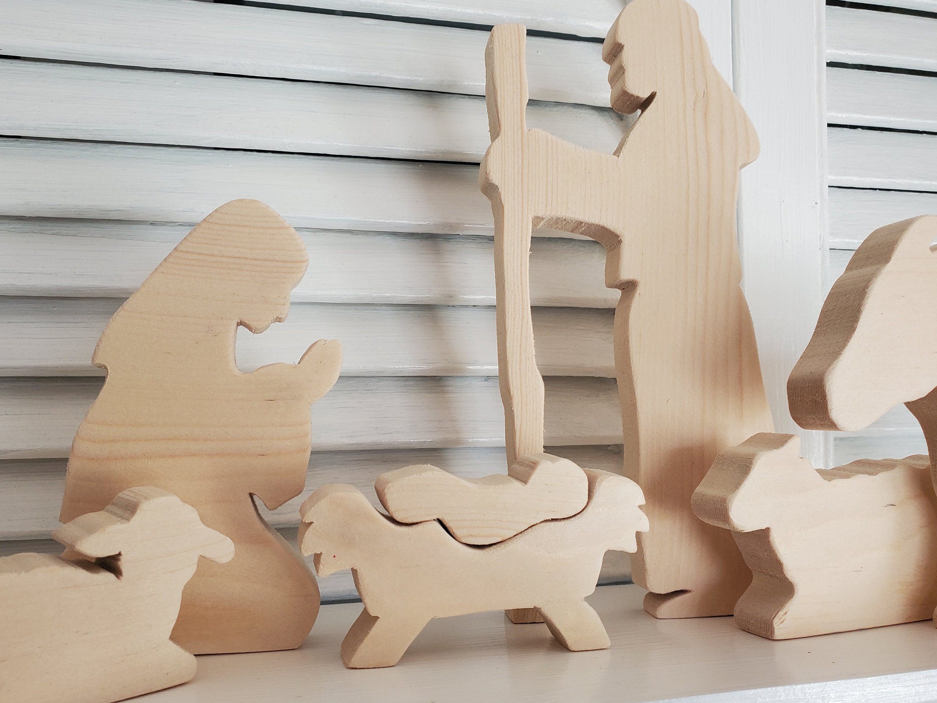 13pc Nativity Scene PDF Pattern UPDATED - Etsy