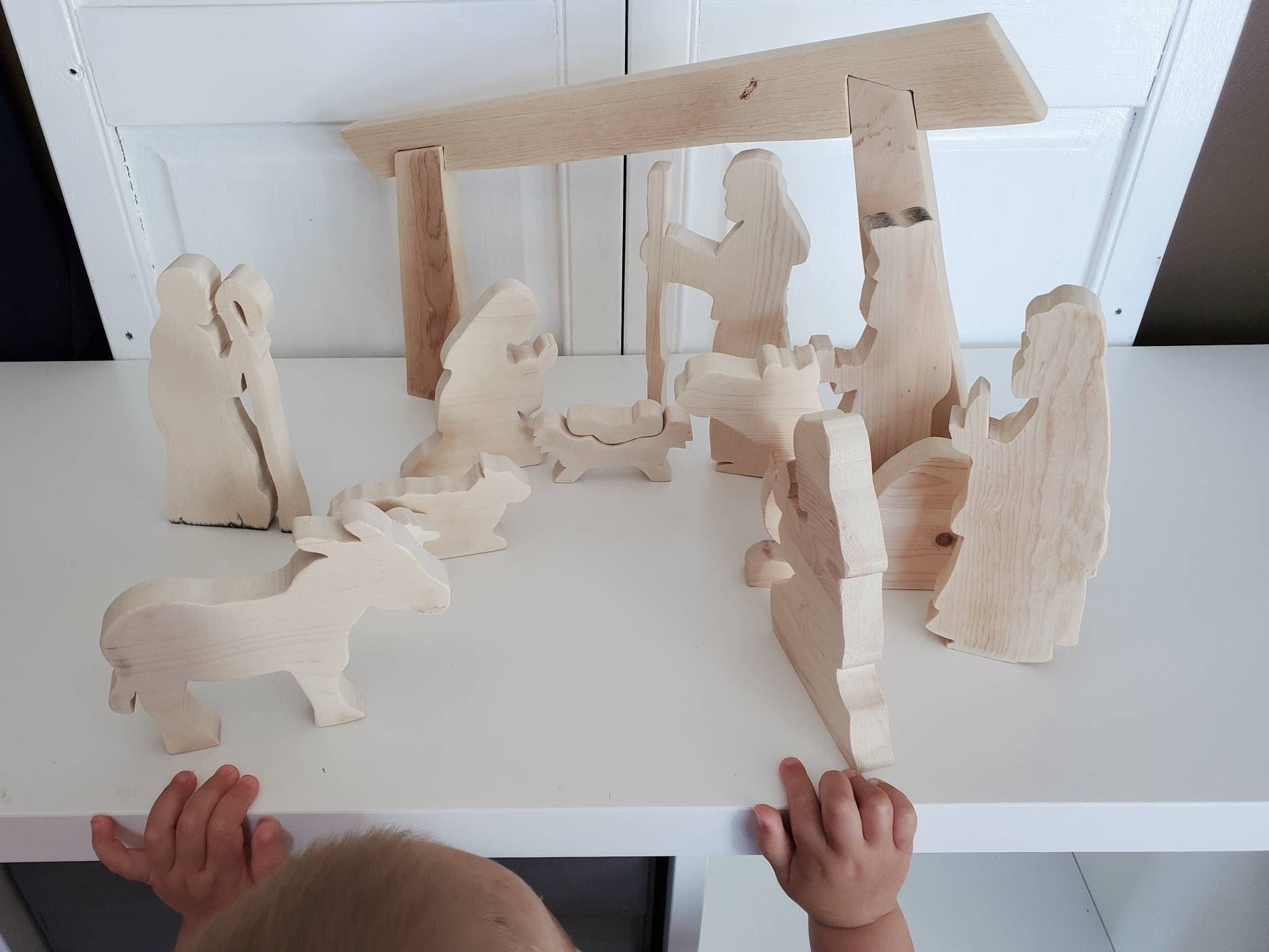 13pc Nativity Scene PDF Pattern UPDATED - Etsy