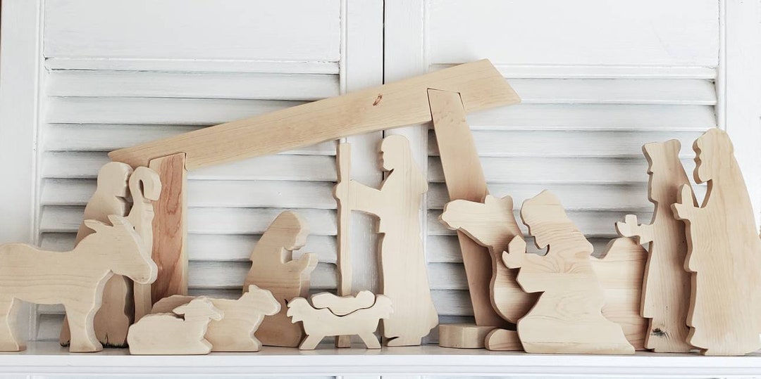 13pc Nativity Scene PDF Pattern UPDATED - Etsy