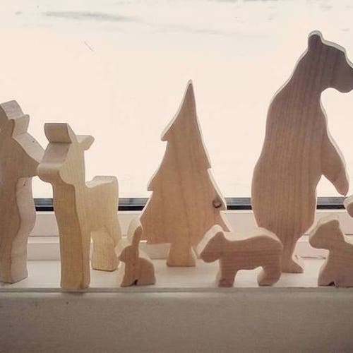 Woodland Animals PDF Pattern - Etsy