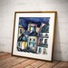Night Paris Wall Art / Paris City Lights Poster Gift / Dark - Etsy