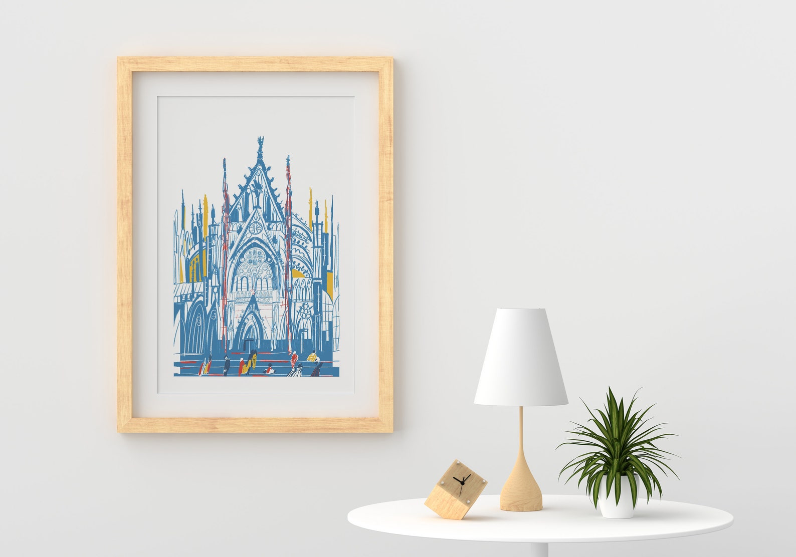 West German Gothic Cologne Print / Cologne Germany Gift Art - Etsy