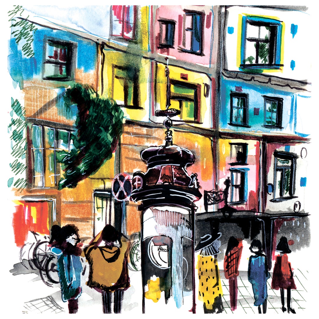 Urban Austria Architecture Vienna Poster / Urban Vienna Austria ...