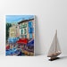 Cassis Watercolor Paintingcassis French City Artfrench Riviera ...
