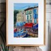 Cassis Watercolor Paintingcassis French City Artfrench Riviera ...