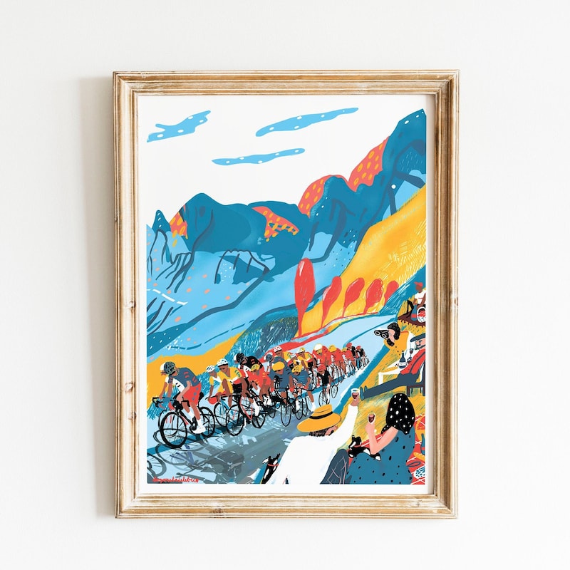 Bicycle Art Print - Etsy