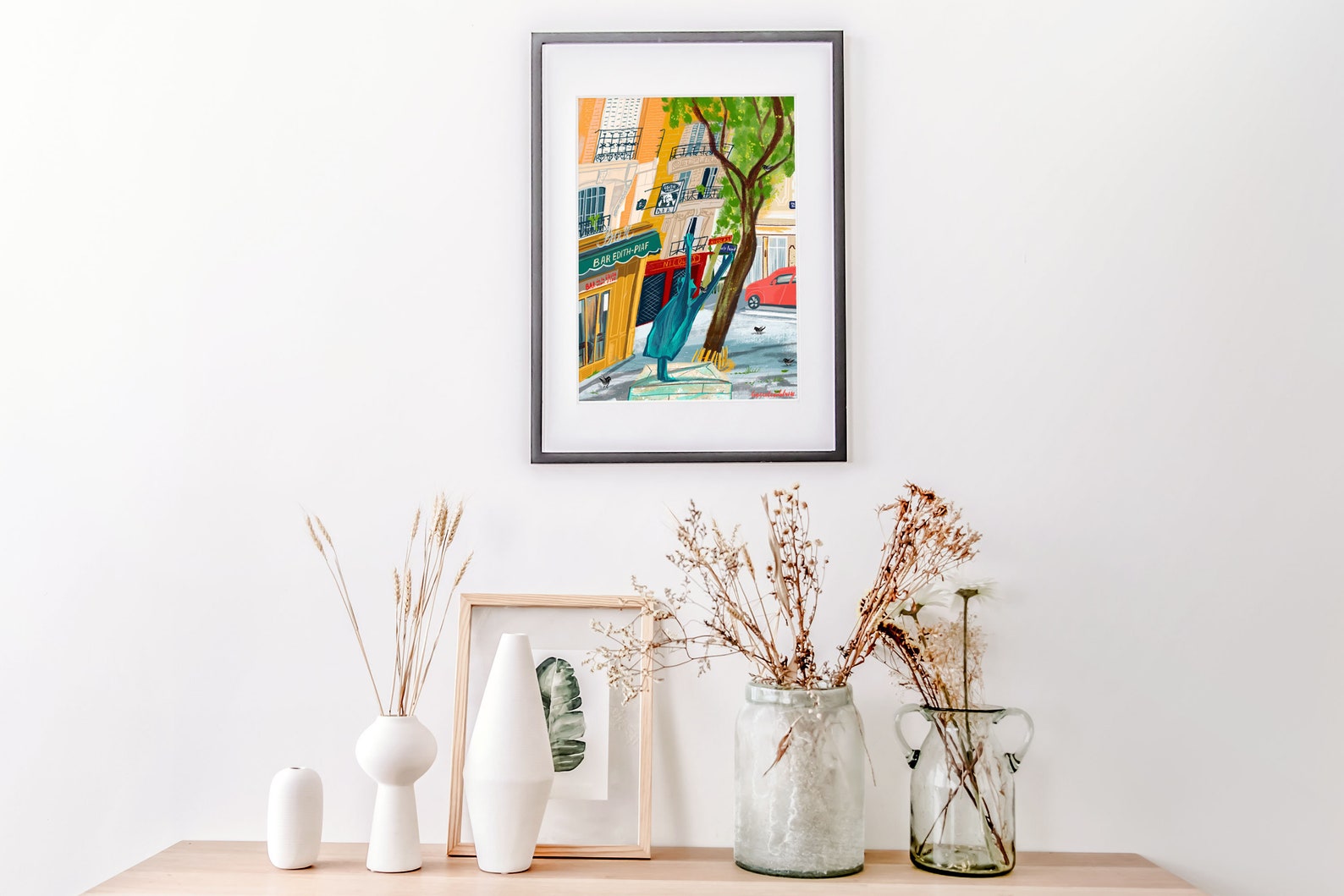 Edith Piaf Place Paris 20e Poster Edith Piaf Souveniredith | Etsy