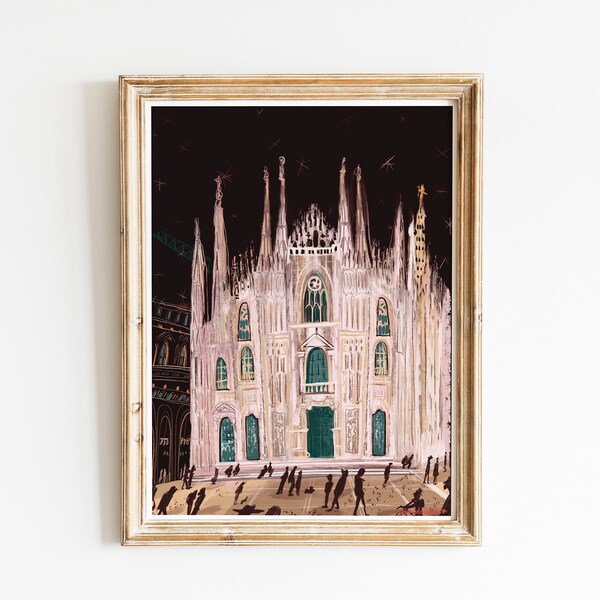 Duomo Cathedral Poster - Etsy