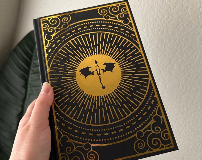 Fourth Wing Gold Foil Cover - Etsy