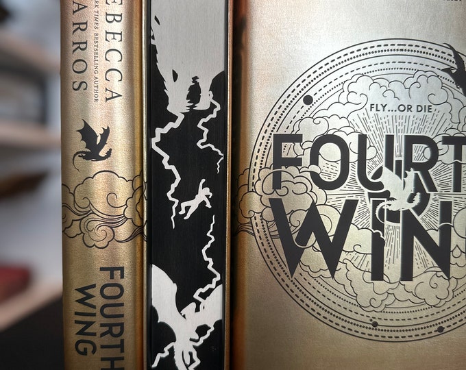 Fourth Wing Sprayed Edge Book - Etsy