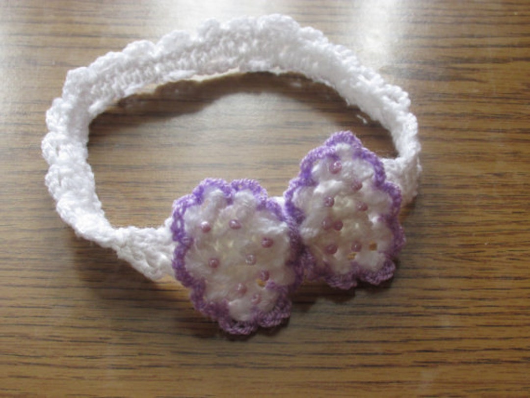 CROCHET HEADBAND Pattern BABYS Headband Pattern Girls Headband Pattern ...