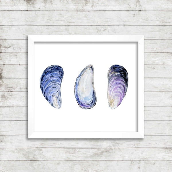 Mussel Shell Art - Etsy