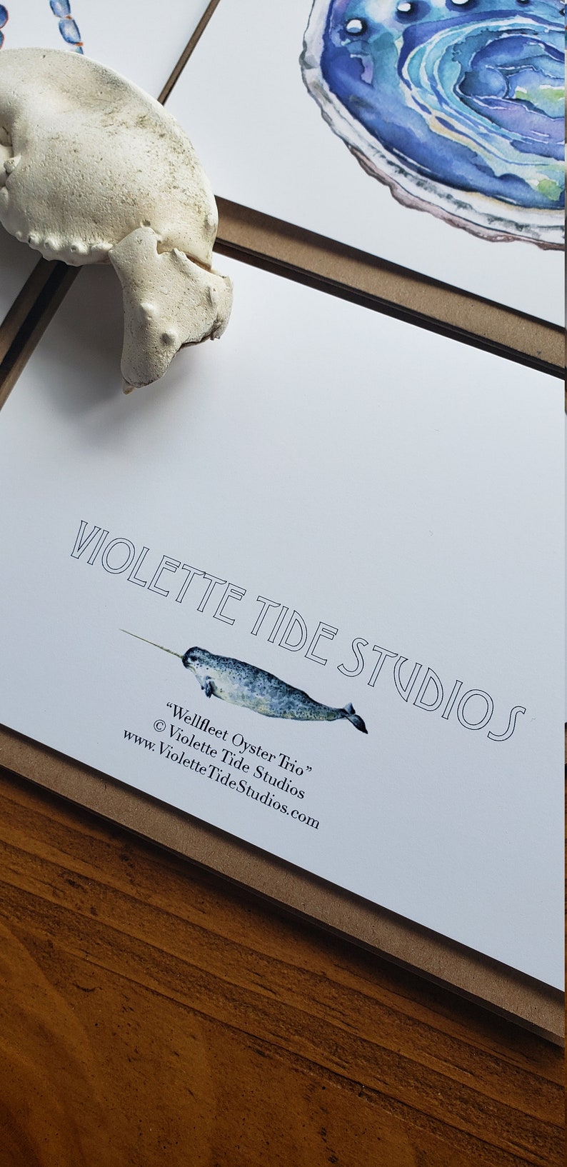 Nautical Stationery Coastal Blank Cards Set of 4 Cards - Etsy