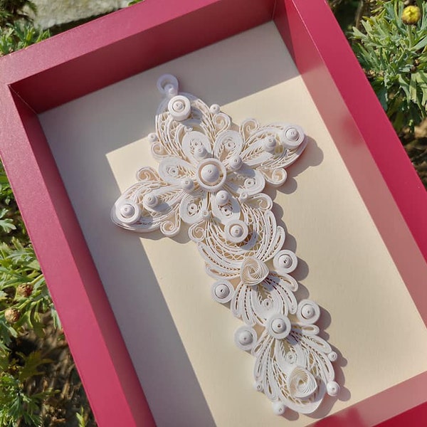 Quilled Cross - Etsy