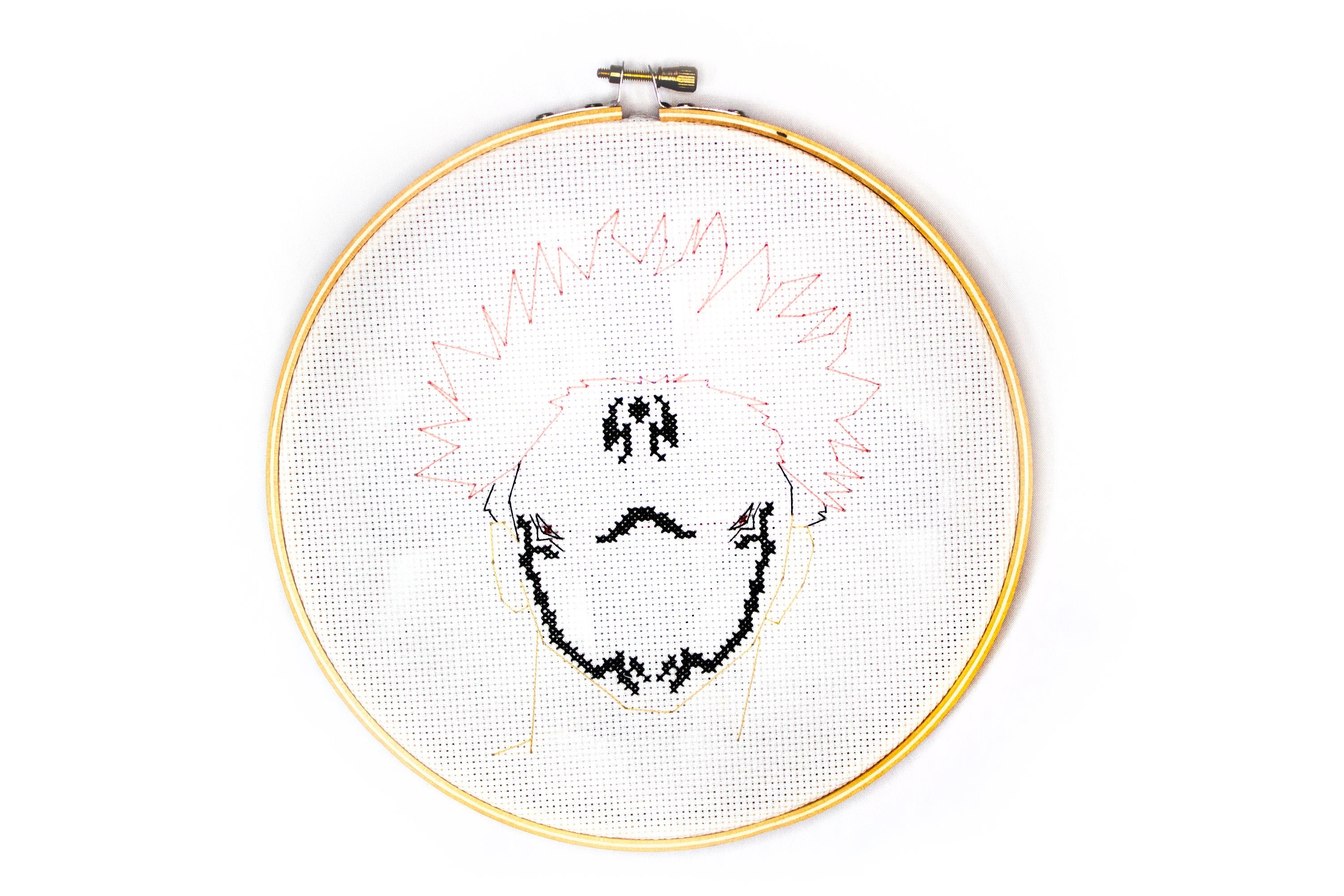 PDF Pattern Sukuna Jujutsu Kaisen Cross Stitch Pattern | Etsy