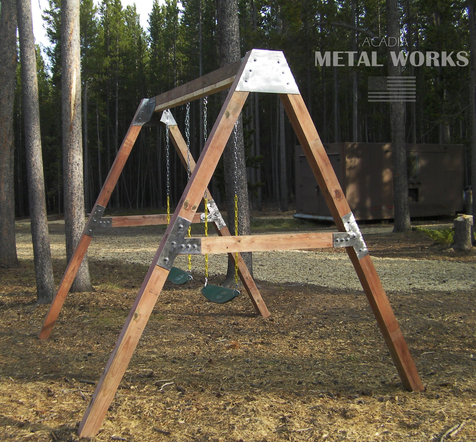 4 X 4 Rustic Swing Set Bracket Kit Designed for 4x4 Beams - Etsy
