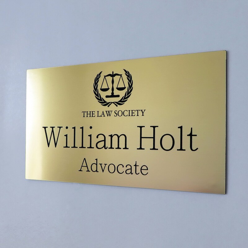 Door Name Plate - Etsy
