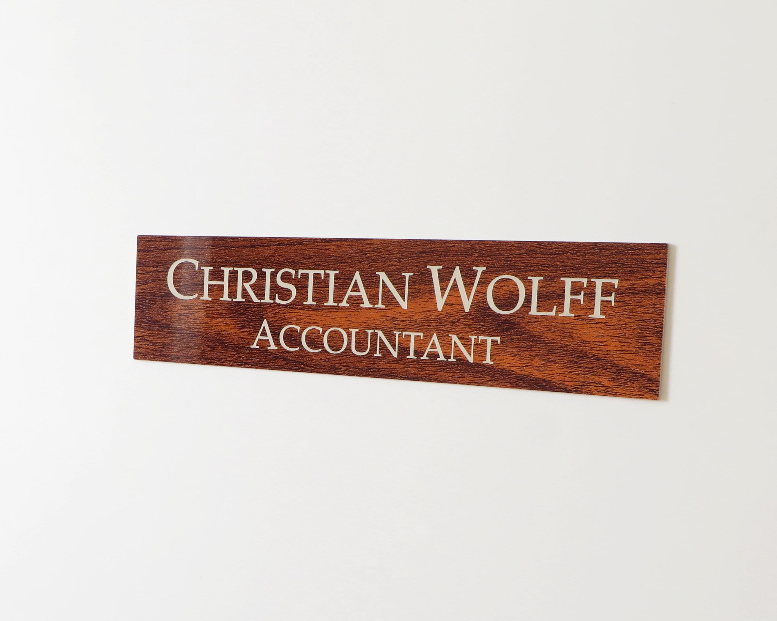 12 X 3 Custom Engraved Wall Name Plate Office - Etsy