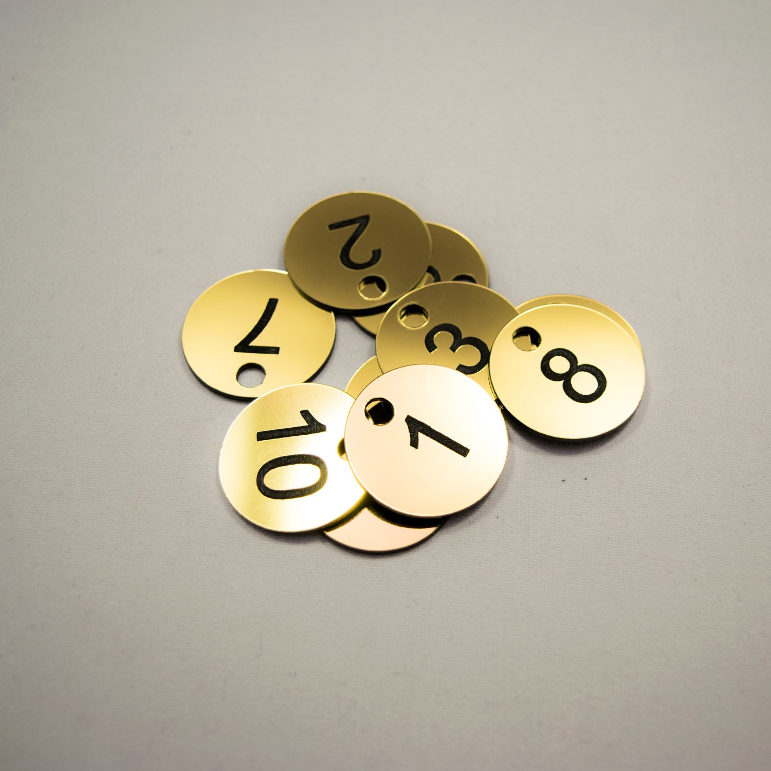 20 Numbered Discs Size 3cm Laser Engraved Number Discs - Etsy UK