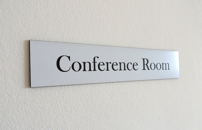 10 X 2 Custom Engraved Wall Name Plate Office - Etsy