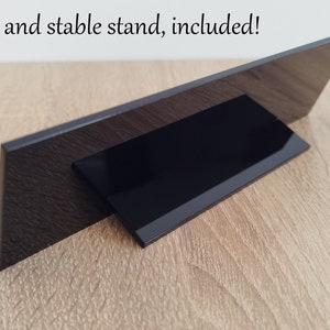 Personalised Desk Name Plate, Custom Engraved Desk Sign, Office Plaque ...