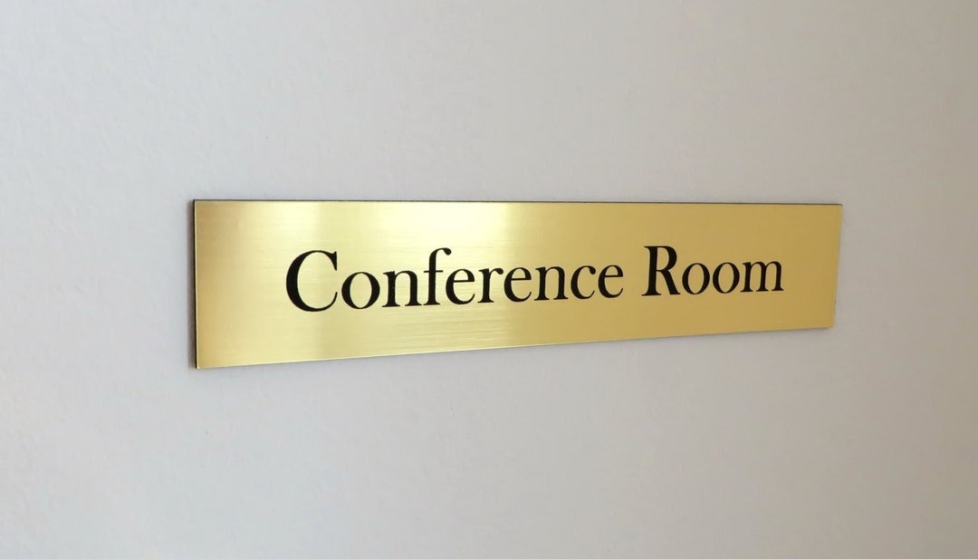 10 X 2 Custom Engraved Wall Name Plate Office - Etsy
