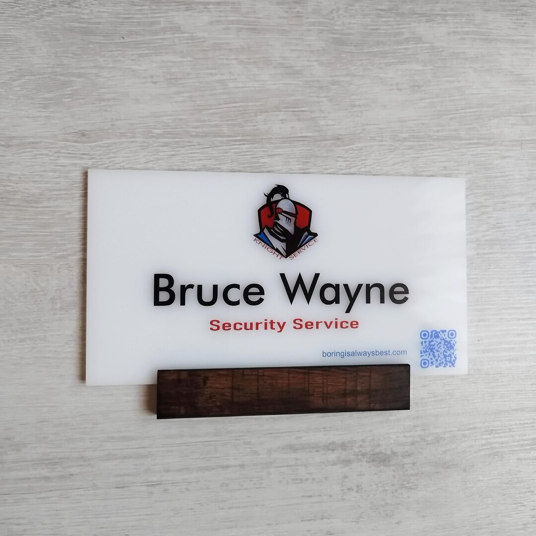 Wall Name Plate, Custom Made Door Sign With Logo, Personalized Office ...