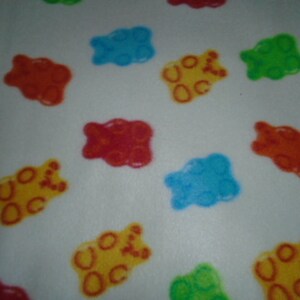 Gummy Bears ~ Multi Colored Gummy Bear Candy Double Sided Hand Tied ...