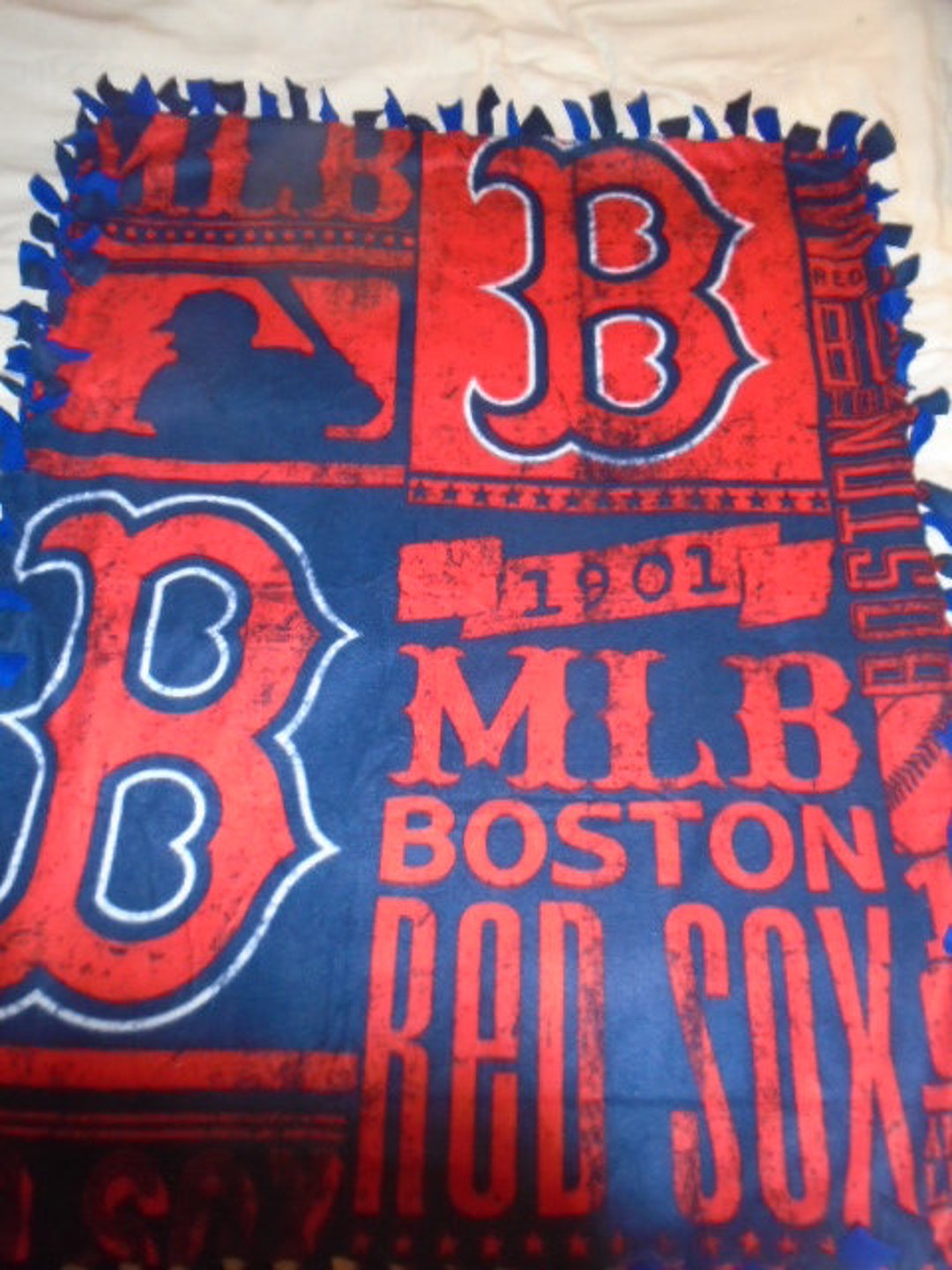 Boston Red Sox Major League Baseball Brand New Double Sided Hand Tied ...