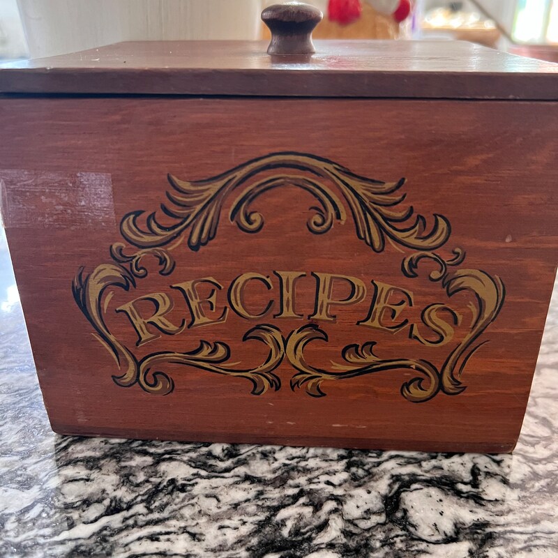 Rustic Recipe Box - Etsy