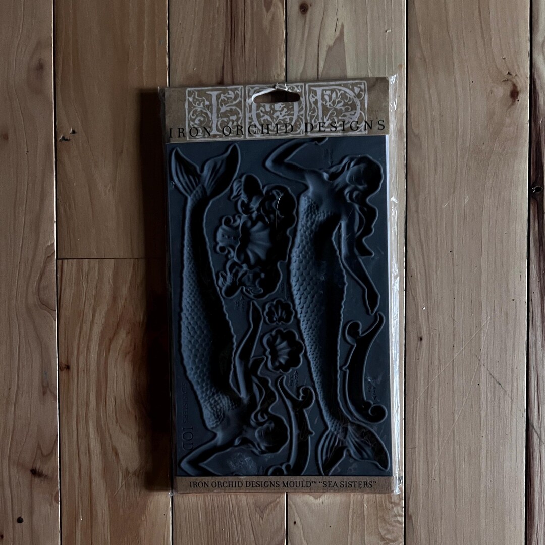 IOD “the Sea Sisters” Iron Orchid Designs Mermaid Craft Mould - Etsy