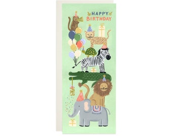 Jungle Birthday Card - Etsy