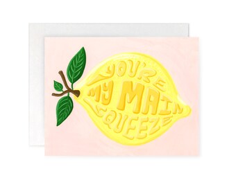 Printable Greeting Card you're My Main - Etsy