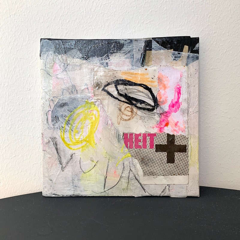 Mixed Media Poster - Etsy