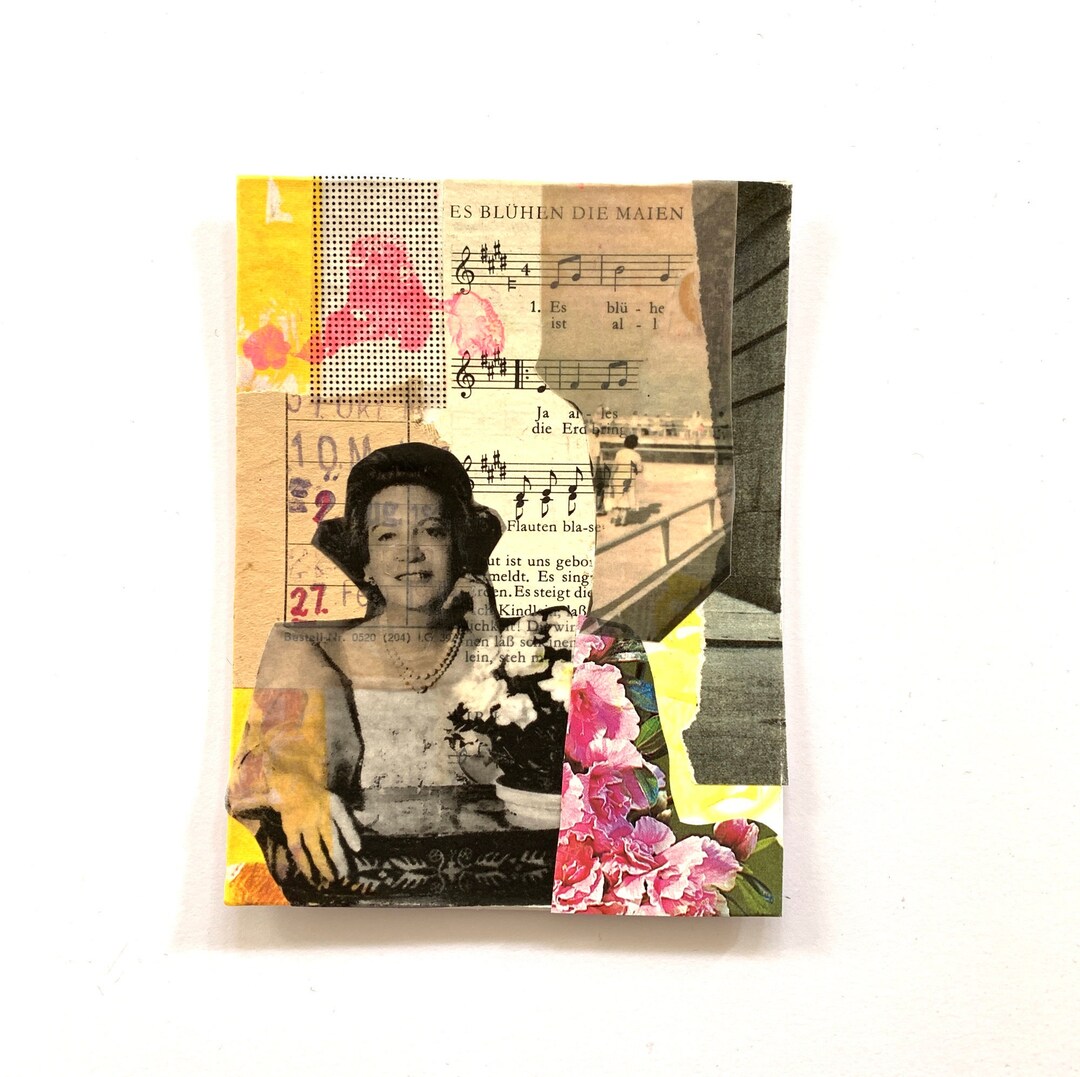 Original ART Collage, Paper Collage, Artwork, Abstract Art, Mixed Media ...