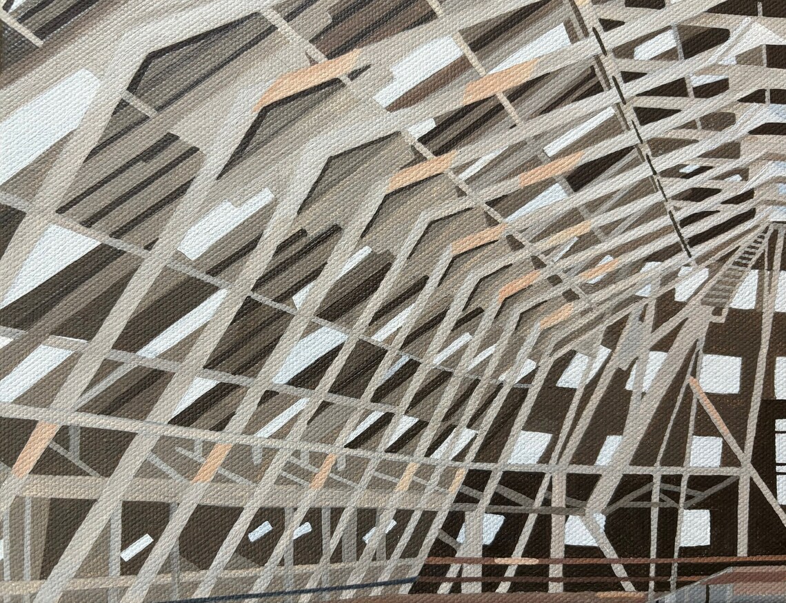 No. 3 Covered Slip, the Historic Dockyard Chatham, Oil Painting on ...